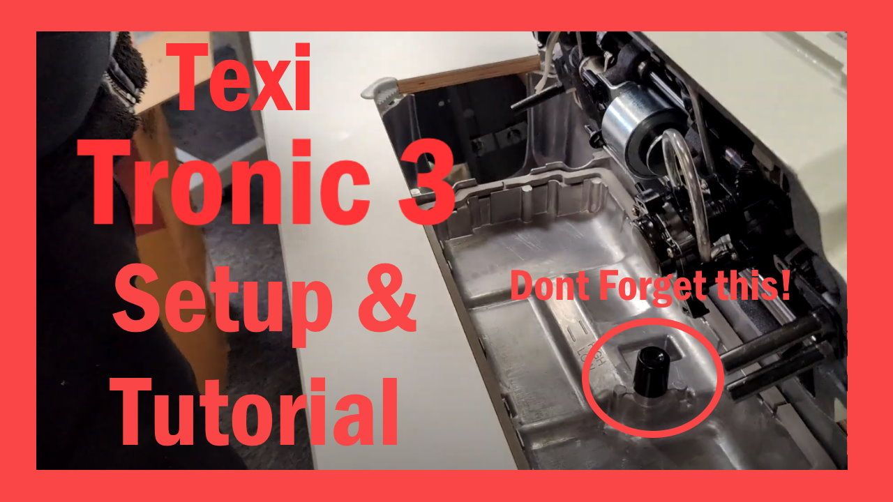 New Video - Texi Tronic 3 - Tutorial & Engineer Demo – Sewing Machines UK