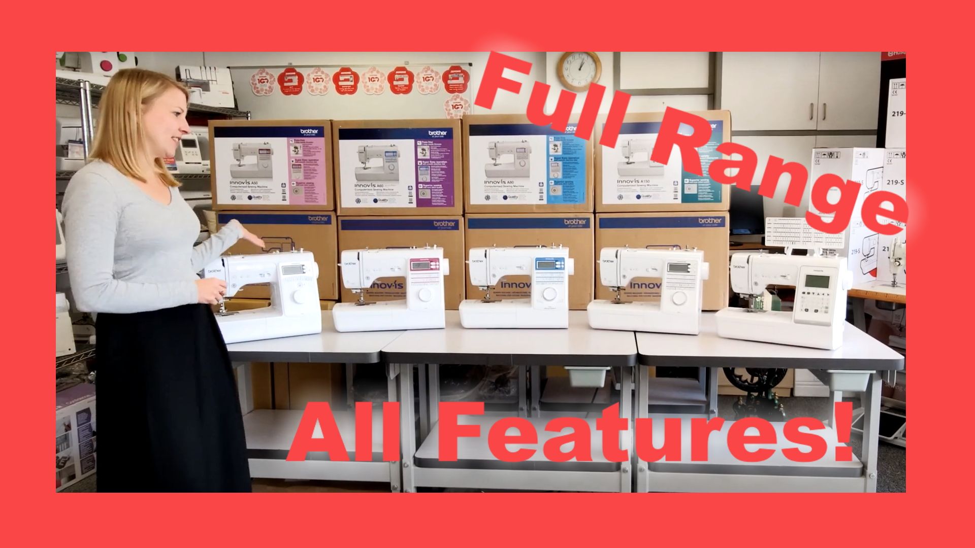 Innov-is A series - What is the difference? – Sewing Machines UK