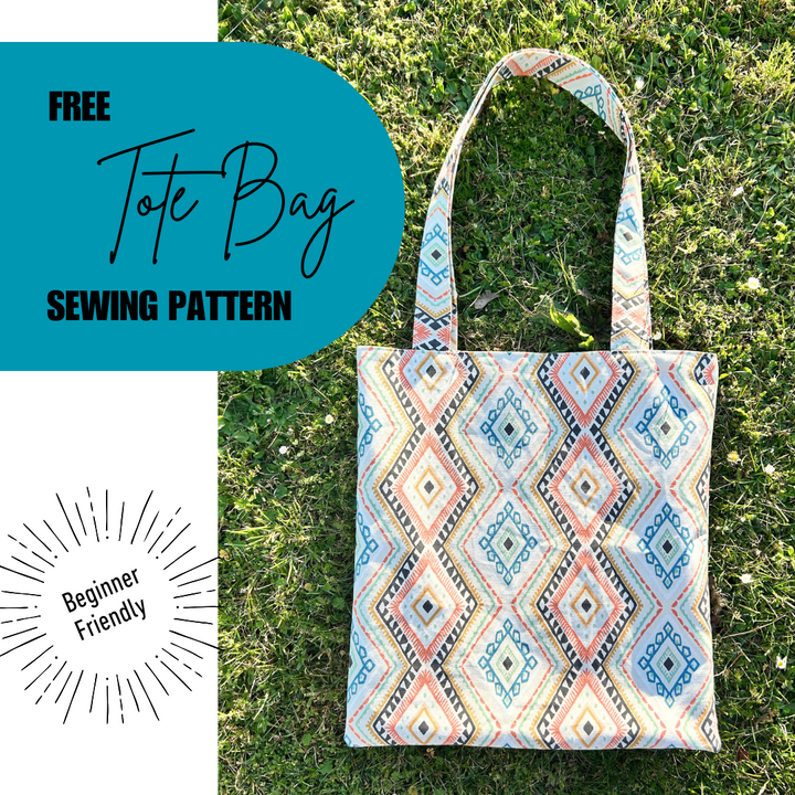 Free Tote Bag Sewing Pattern – Sewing Machines UK
