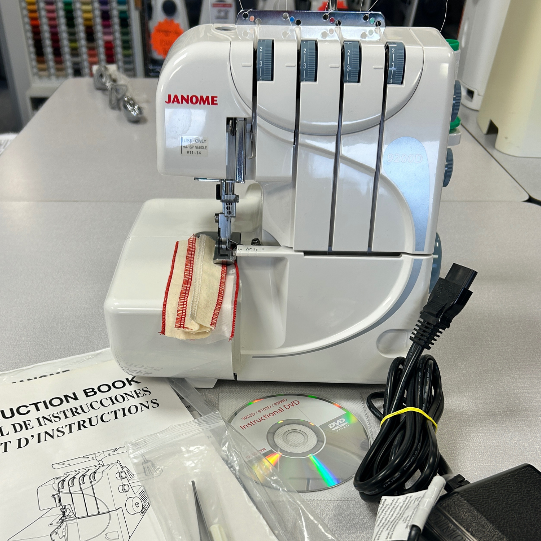 *Pre-Owned Janome 9200D Overlocker – Sewing Machines UK