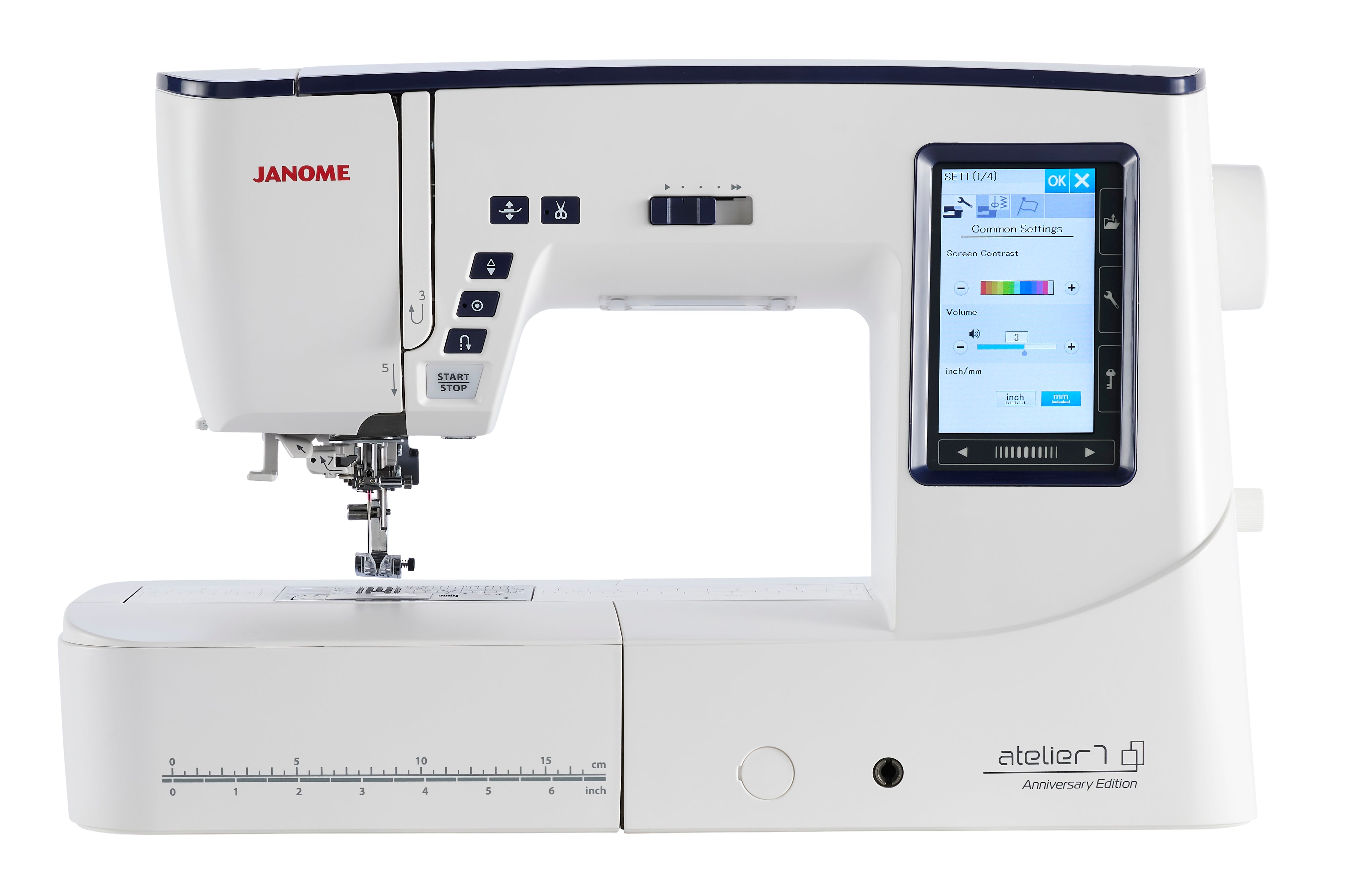 Janome Atelier 7 Anniversary Edition – Sewing Machines UK