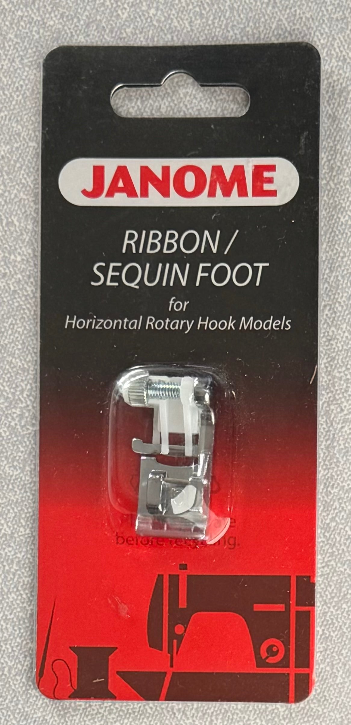 Janome Ribbon/Sequin Foot – Sewing Machines UK