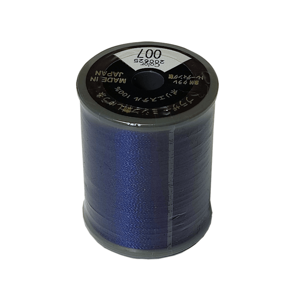Brother Satin Embroidery Thread 300m Col.007 - Prussian Blue – Sewing ...