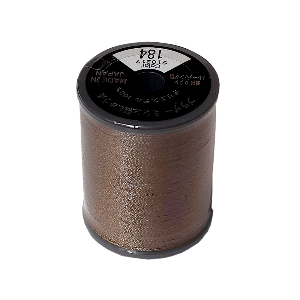Brother Satin Embroidery Thread 300m Col.184S - Dark Coffee – Sewing ...