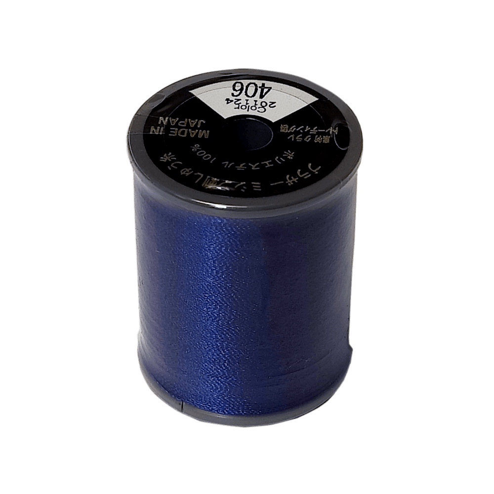 Brother Satin Embroidery Thread 300m Col.406 - Ultramarine – Sewing ...