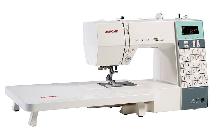 Janome DKS100 Special Edition Sewing & Quilting Machine - 100 Stitches ...
