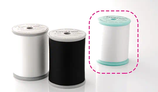 Brother Embroidery Bobbin Thread #90 1000m - Amazing Quality Embroidery ...